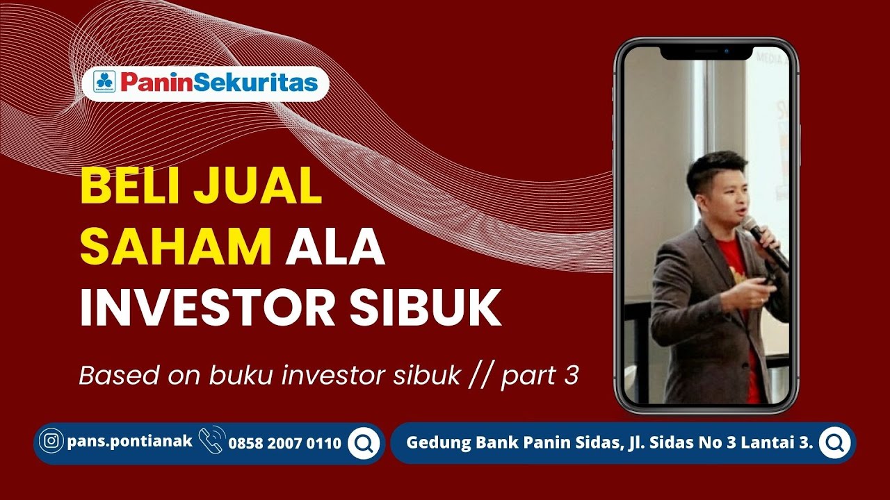 BELI JUAL SAHAM ALA INVESTOR SIBUK - YouTube