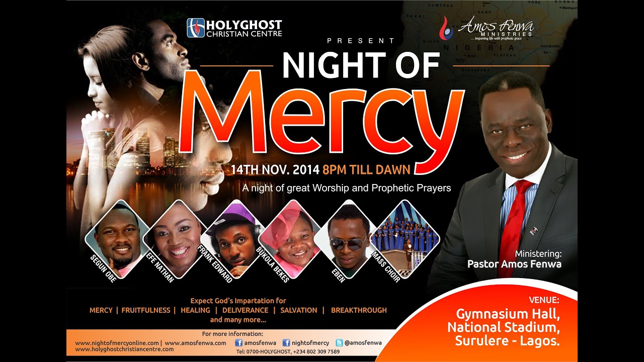 Night Of Mercy - YouTube