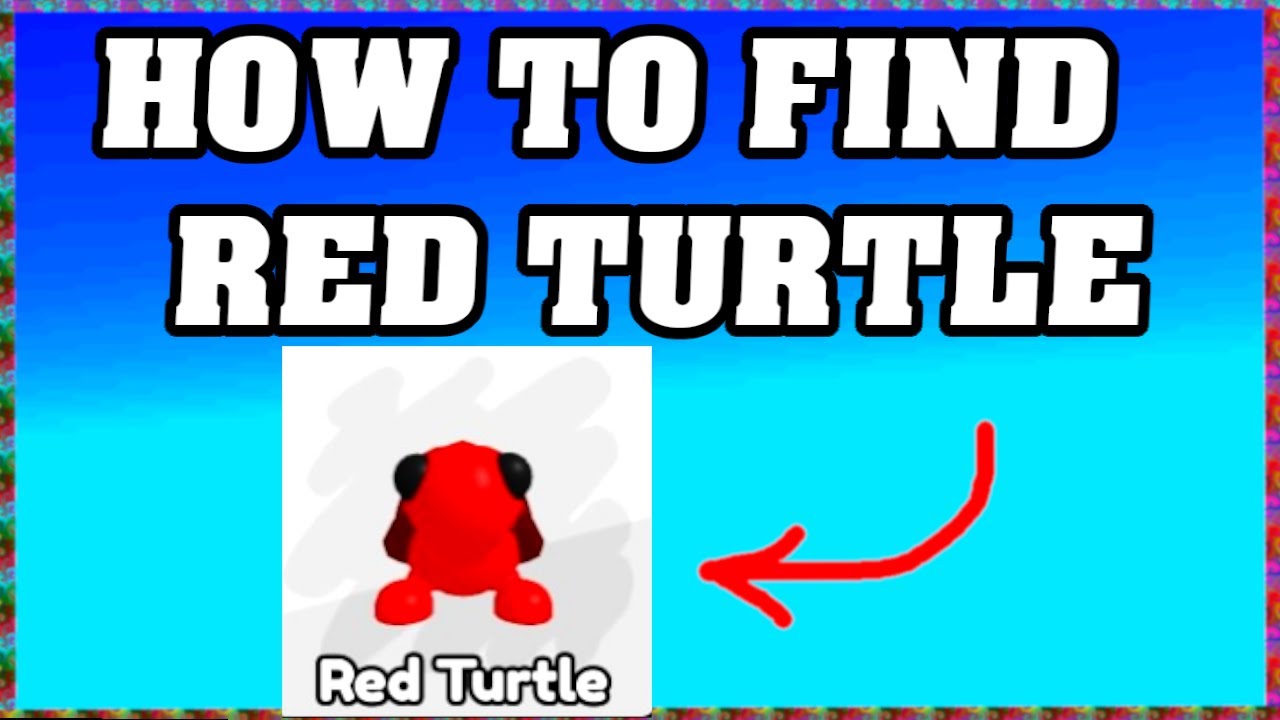 How To Find RED TURTLE in FIND THE TURTLES ROBLOX 🐢 [walkthrough] - YouTube