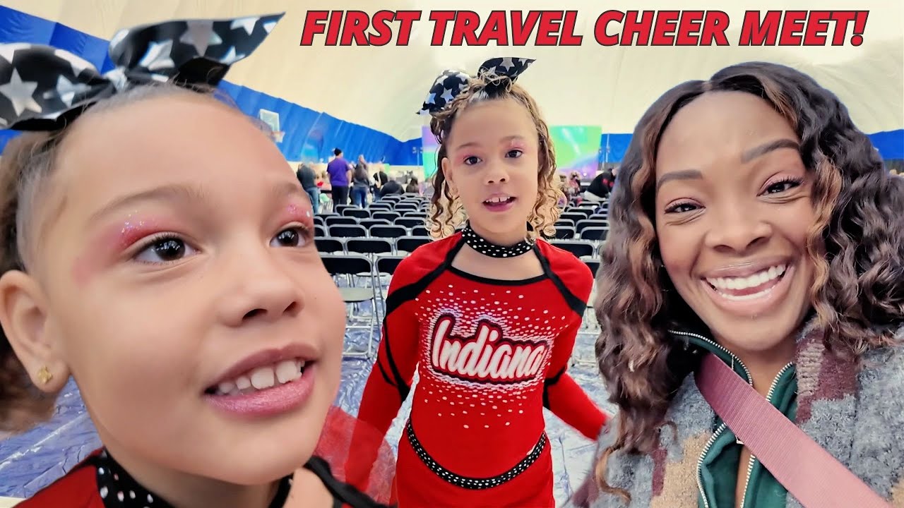 FIRST TRAVEL CHEER COMPETITION | VLOGMAS DAY 11 🎄 - YouTube