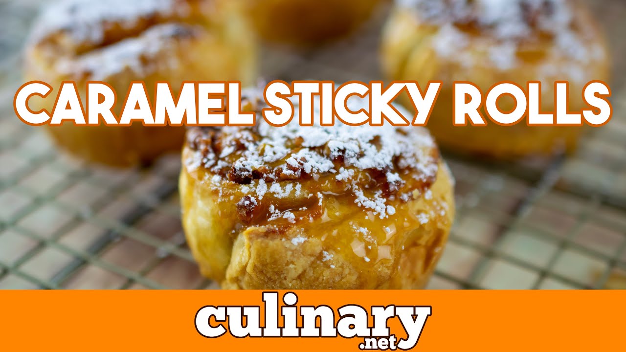 Caramel Sticky Rolls - YouTube