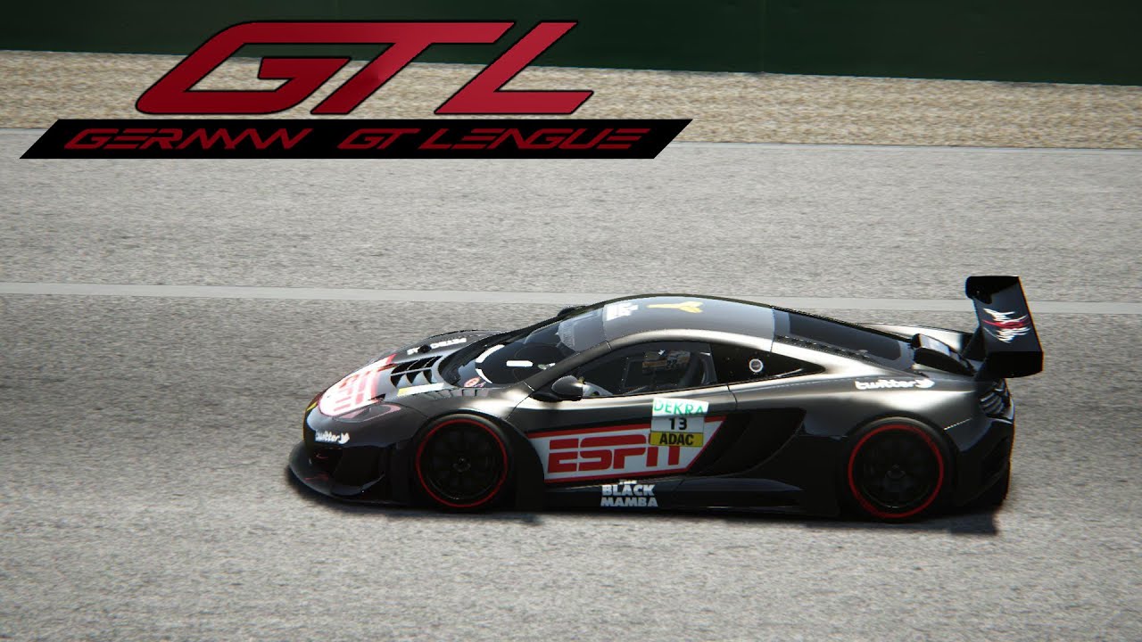 German GT League 2. Saison | Assetto Corsa | 1. Rennen | Deutschland ...