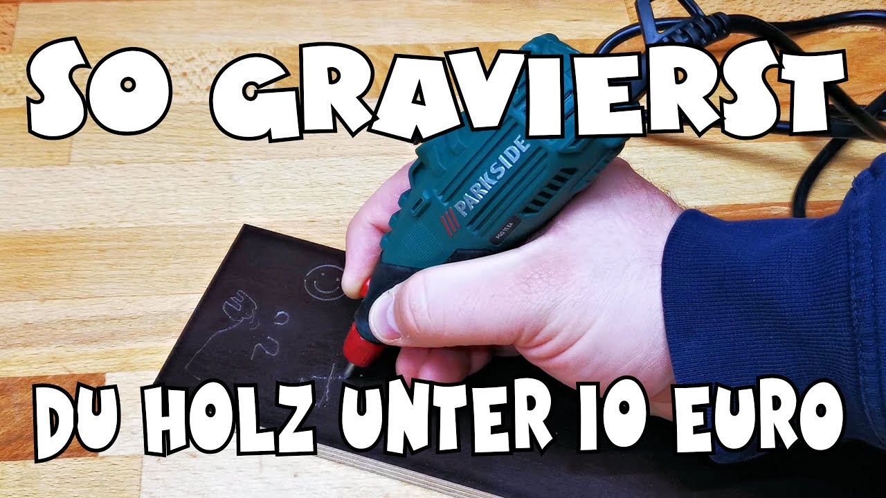 Lidl - PARKSIDE® Graviergerät PGG 15 E4 im Einsatz - YouTube