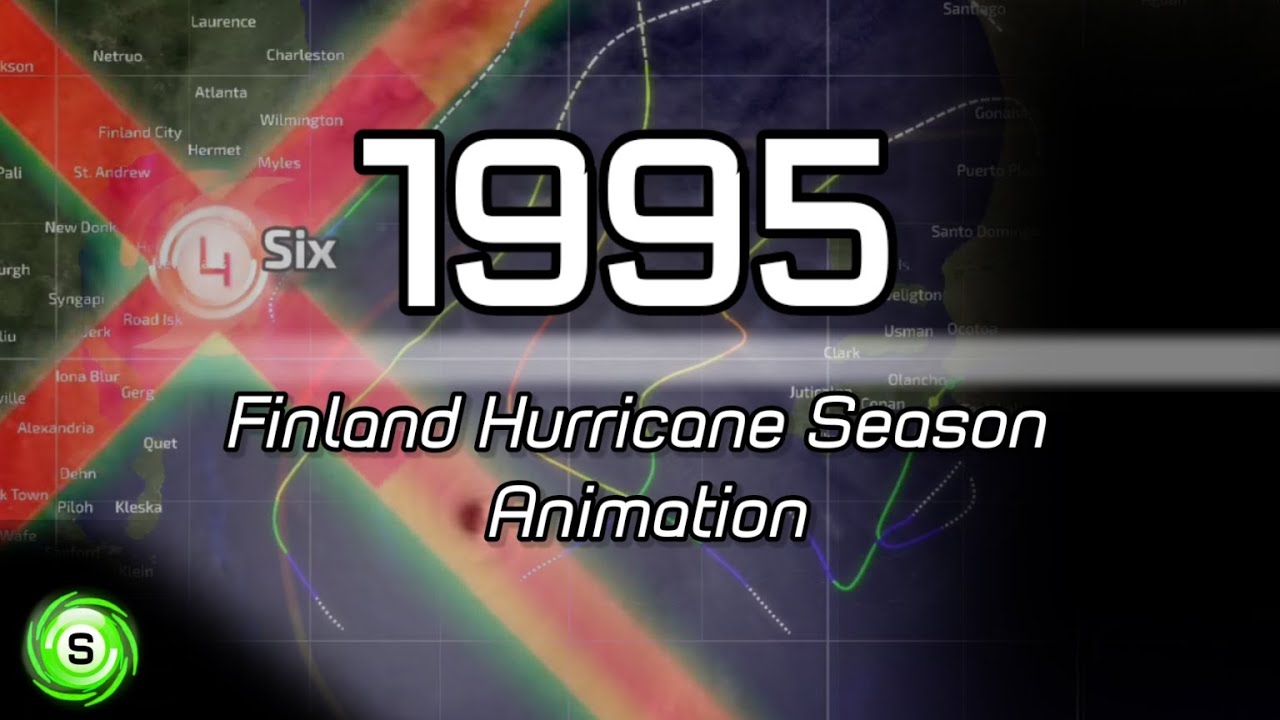 1995 Finland Hurricane Season Animation V2 - YouTube