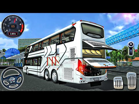 Bus Simulator Indonesia (Maleo) - BUSSID Coach Bus Driving: Jambi to Padang - Android GamePlay