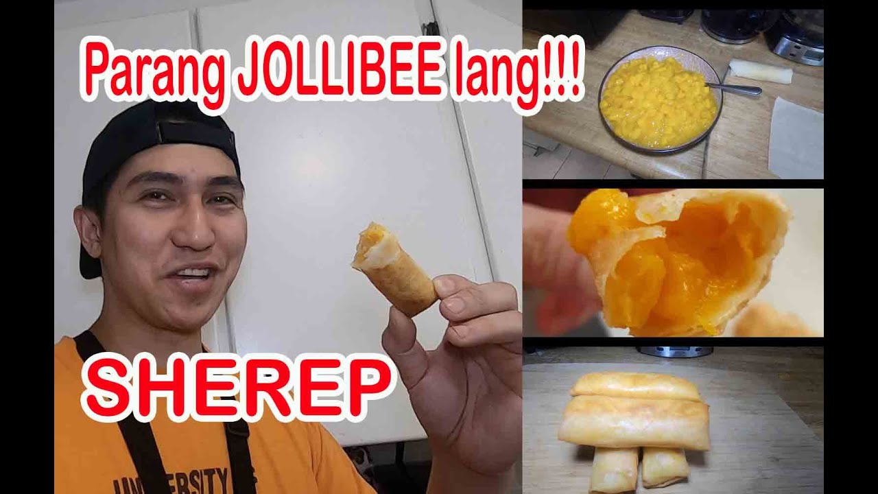 Peach mango lumpia || Cooking session #7 - YouTube
