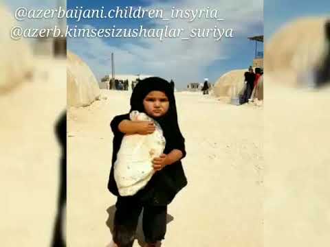 Əsir olan uşaqlar Suriyada...