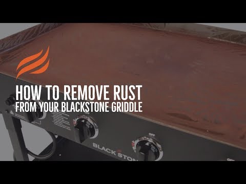 How To Restore A Blackstone With Rust