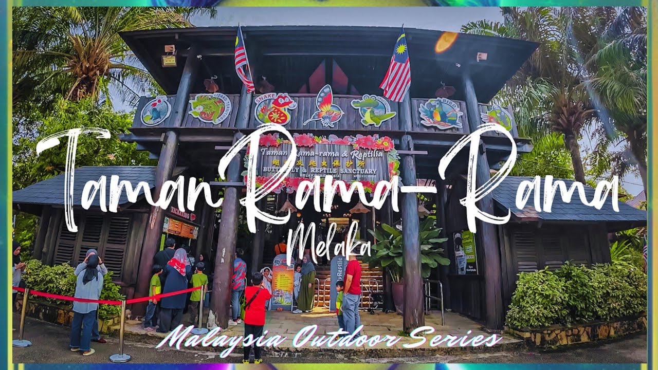 🌴VLOG #64 - MALAYSIA OUTDOOR #21 - TAMAN RAMA-RAMA MELAKA | Day Trip ...