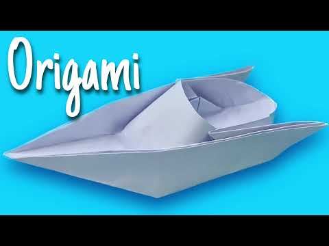 Origami 👉 Kağıttan Gemi (Tekne ) Yapımı  557