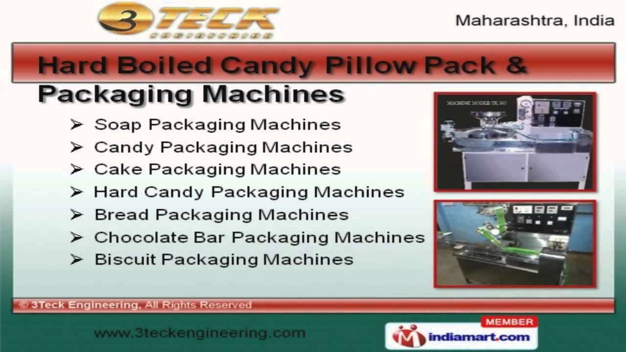 Vertical & Horizontal Flow Pack Wrapping Machine by 3Teck Engineering, Mumbai - YouTube