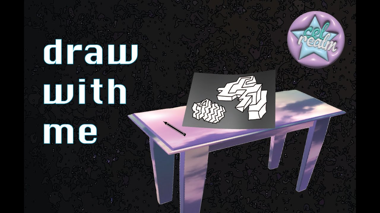 abstract geometrics | from drawing to vector - YouTube