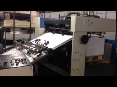 VIDEO PRINTICS U13281014 KBA RAPIDA RA 104-5+L SW3 OFFSET PRINTING ...