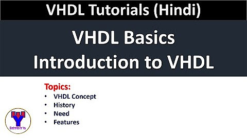 VHDL Tutorials (Hindi) - YouTube