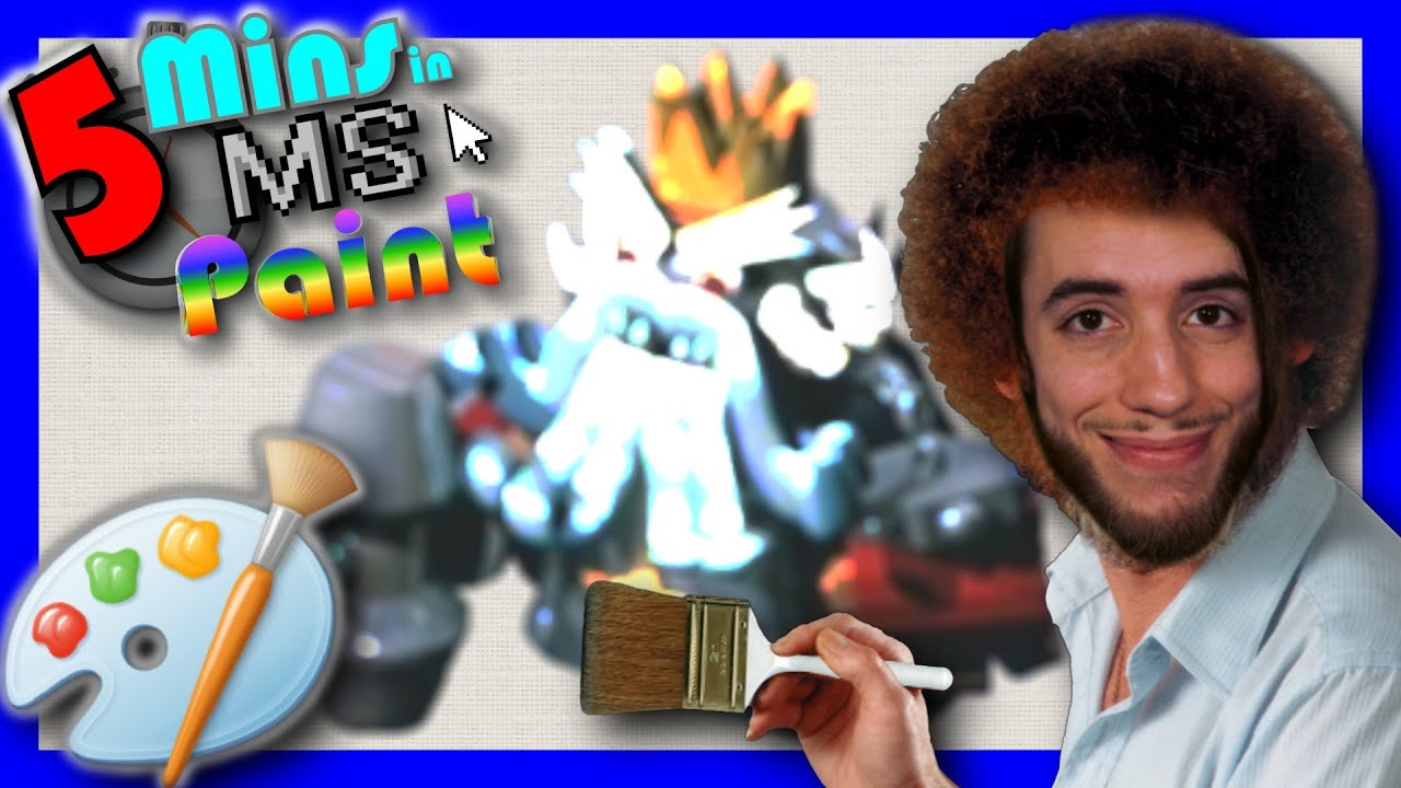 Smithy (Super Mario RPG) in 5 Mins in MS Paint || Lord Coucha - YouTube