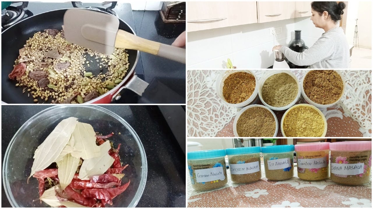 5 Best Masala Recipes For Indian Cooking - YouTube