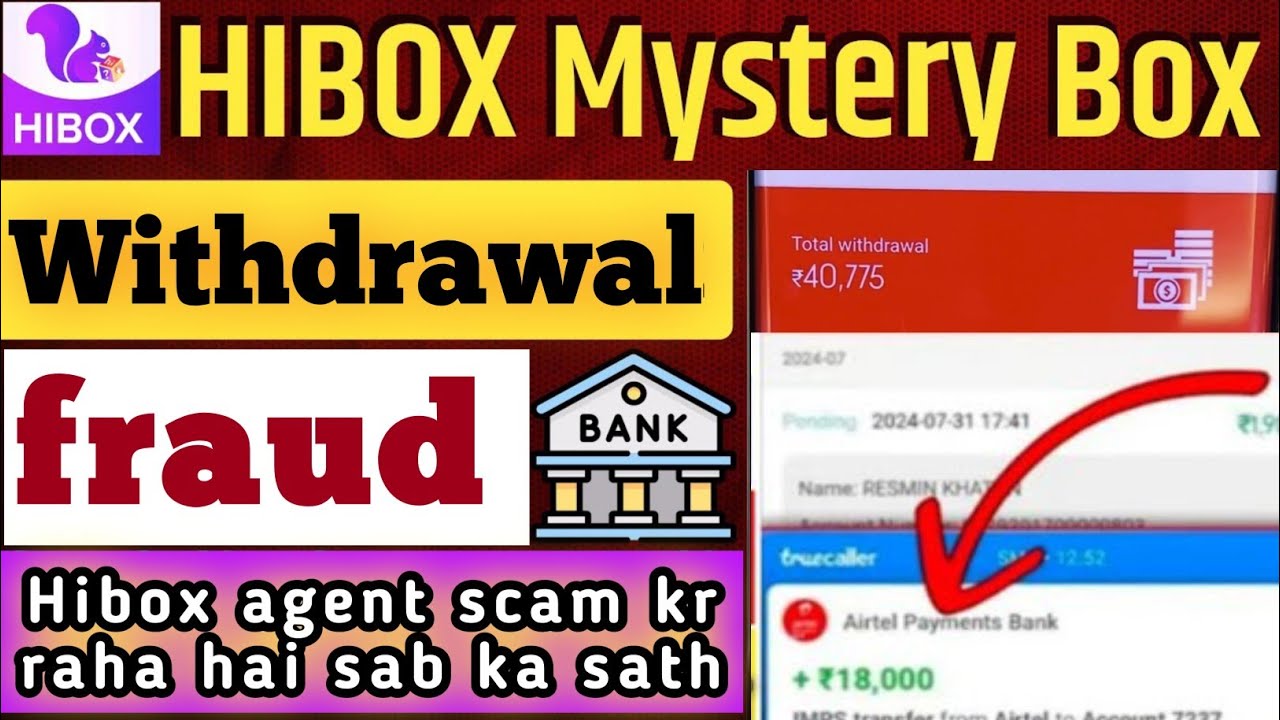 Hibox withdrawal Scam | Important update from Hibox | Yeh mat krna koi ...