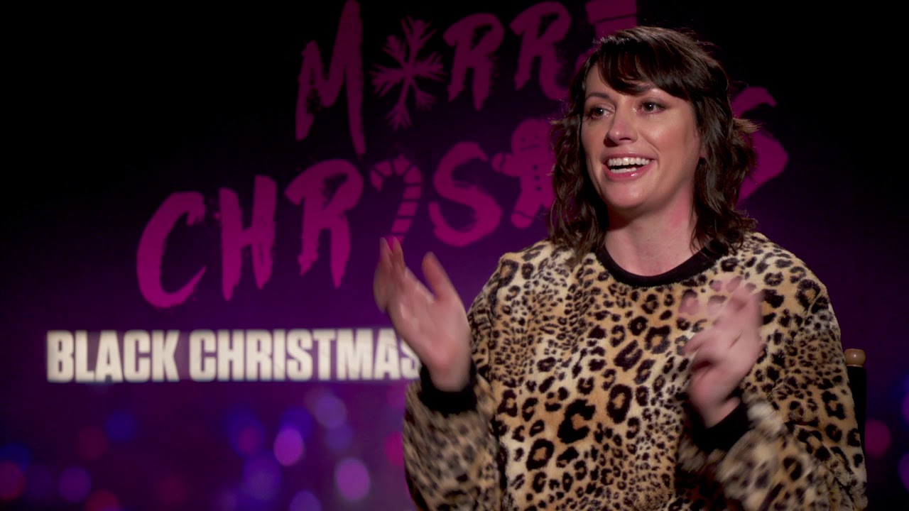 Black Christmas 2019 April Wolfe Interview - YouTube