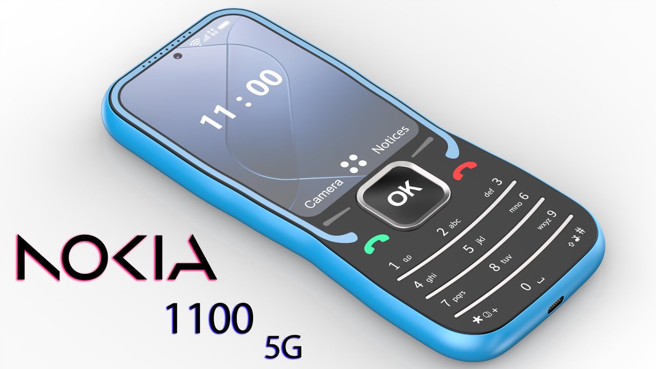 Nokia 1100 5G Trailer, First Look, Camera, Launch Date, Price, Specs ...