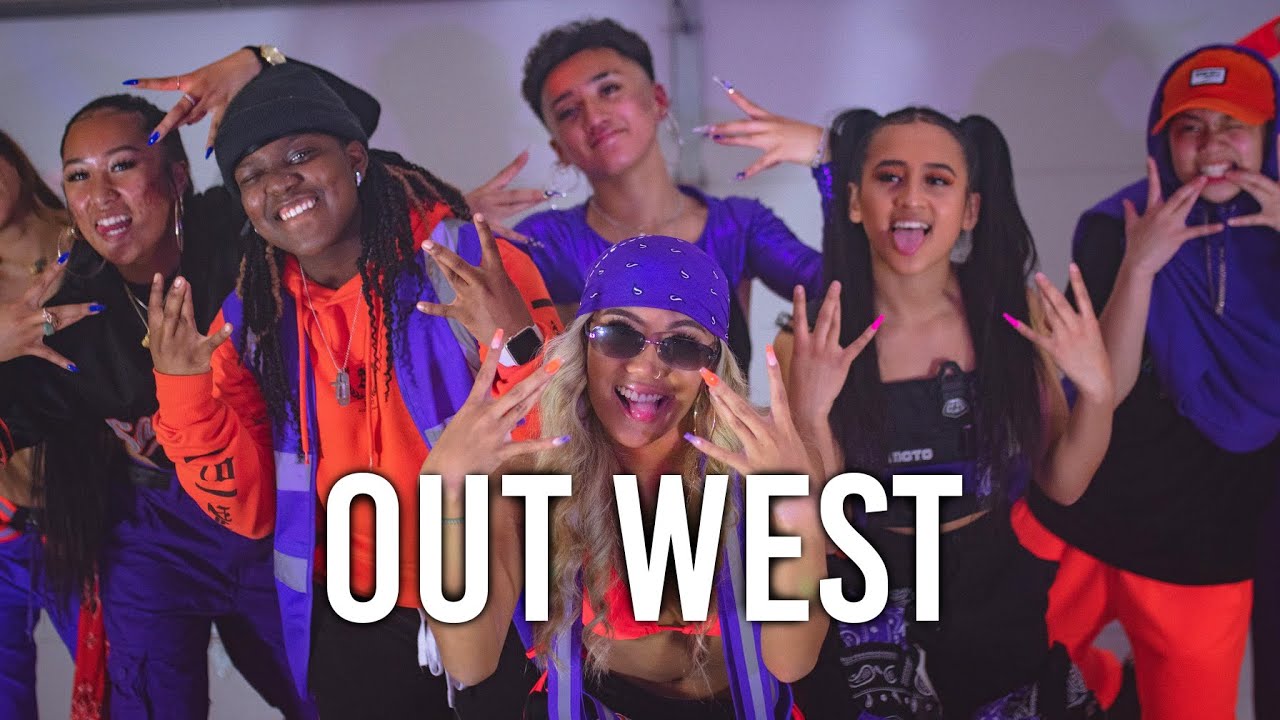"OUT WEST" by Jackboys & Travis Scott (feat. Young Thug) | Choreography ...