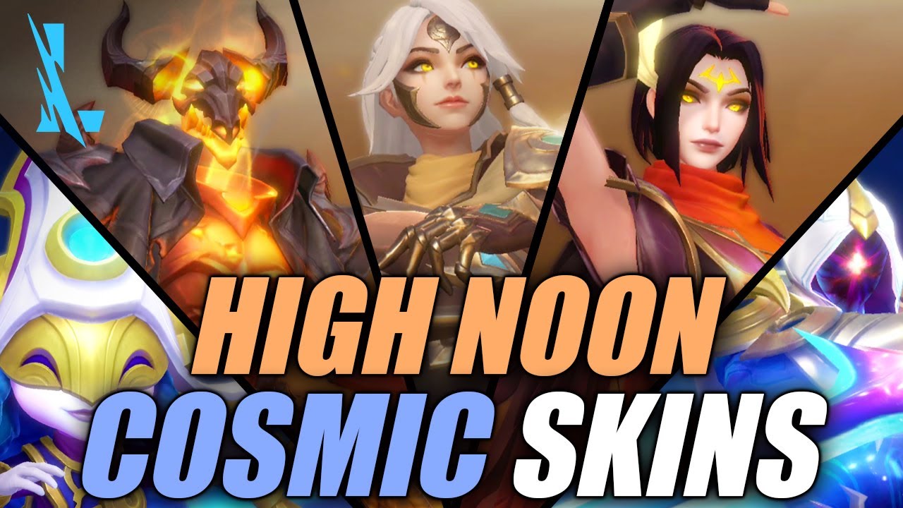 High Noon & Cosmic | Skin Showcase | Wild Rift - YouTube