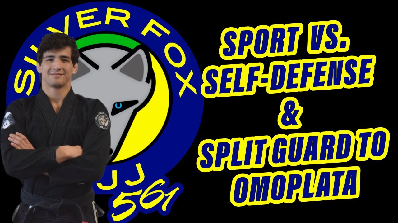 SPORT JIU-JITSU VS. SELF DEFENSE AND SPLIT GUARD TO OMOPLATA | Silver ...