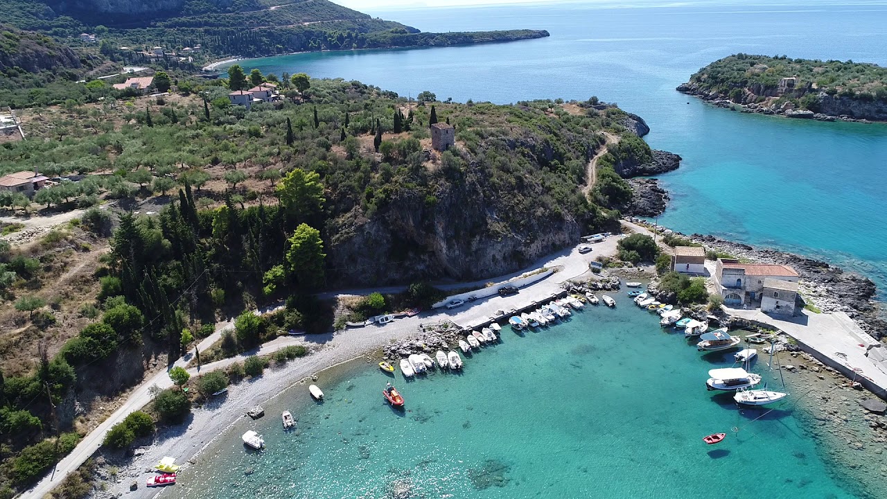 Kardamyli, Mani Greece-Village and surrounding Coastline-Part 1:HD ...