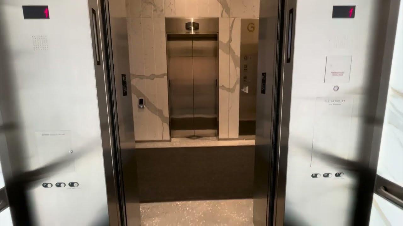 Schindler 7000 Elevators - The Well, Toronto ON - YouTube