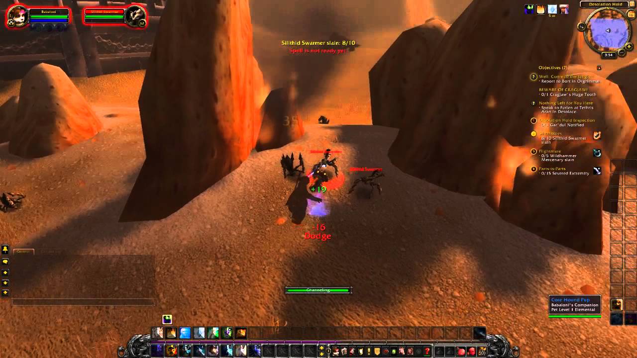 World of Warcraft Silithissues Quest HD - YouTube