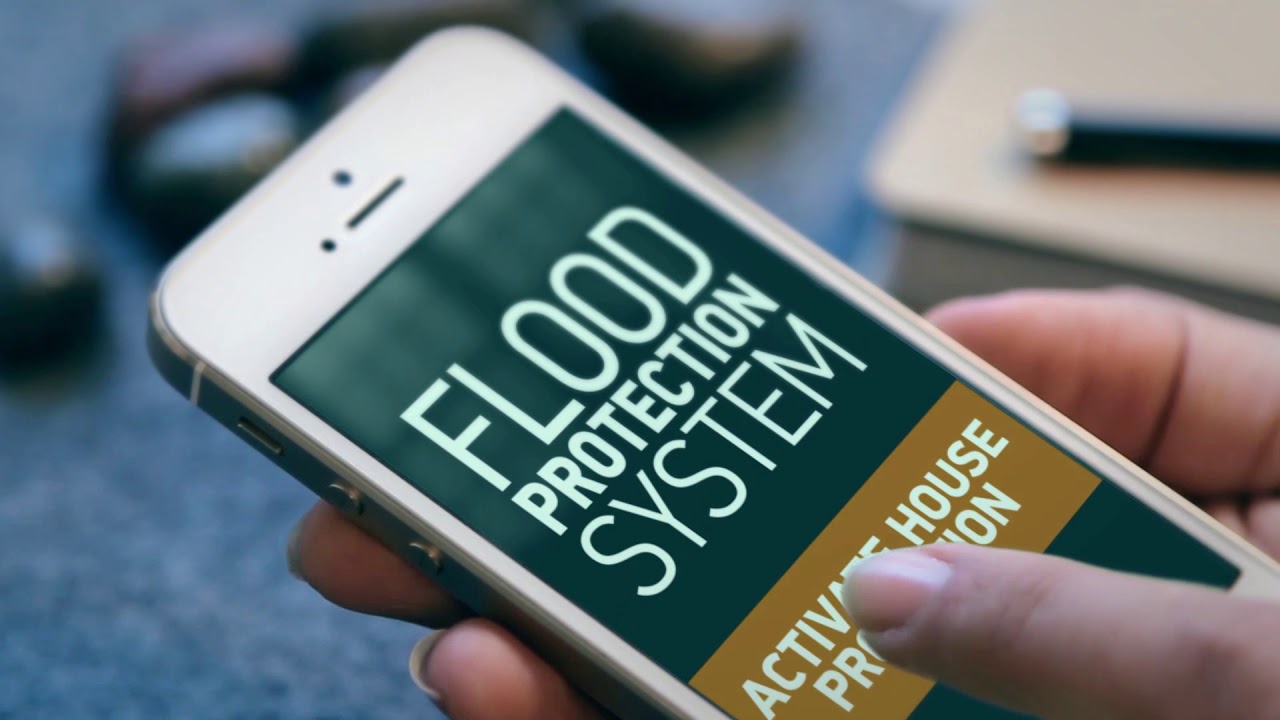 Smart flood and hail protection system V1.7 - YouTube