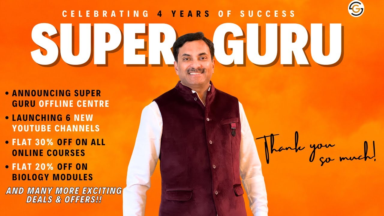 Celebrating 4 Years of Success | Big Offer 🔥 Super Guru App - Dr. N.S ...