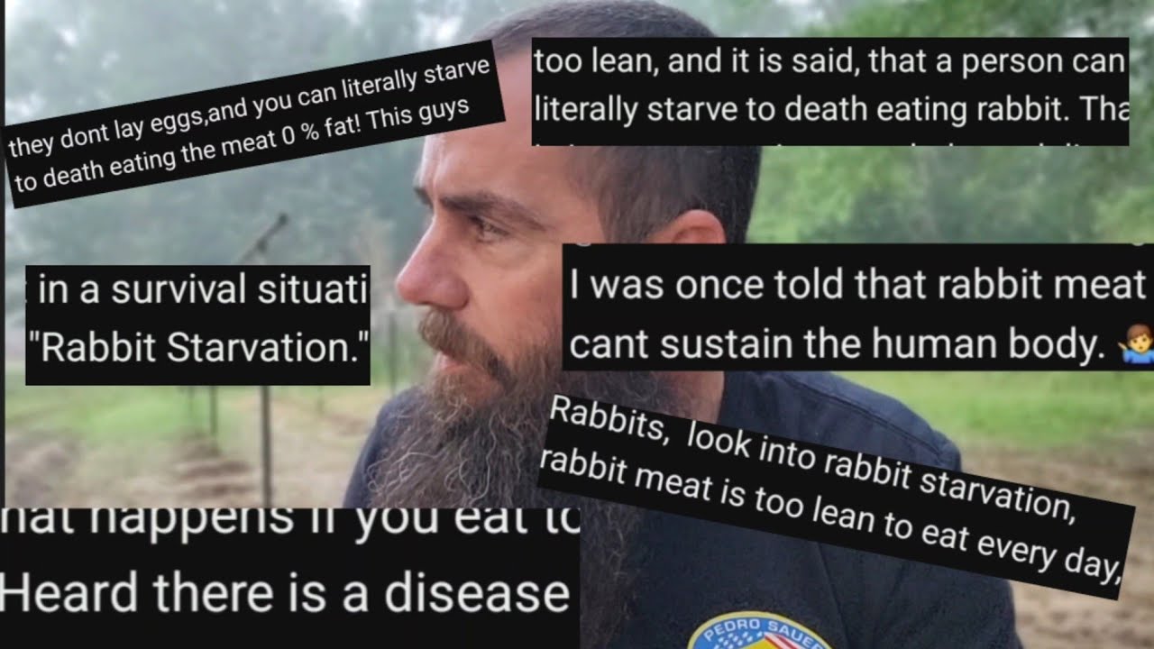 Homesteading: Rabbit Starvation? ABSOLUTELY NOT! - YouTube
