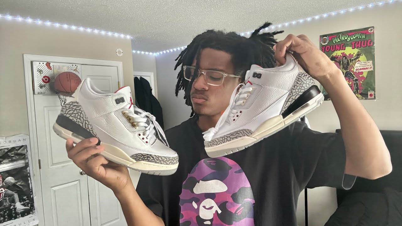 HOW TO LACE REIMAGINED JORDAN 3 - YouTube