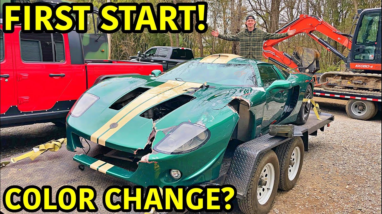 Rebuilding A Wrecked Factory 5 GTM Supercar Part 2!!! - YouTube