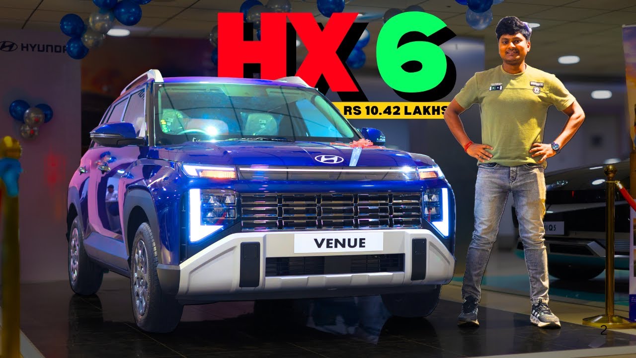 New Hyundai VENUE HX6 variant 🔥 - YouTube
