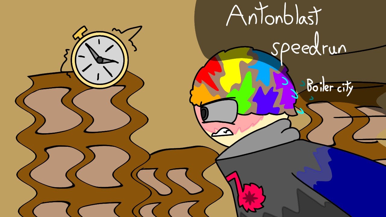 Just a normal AntonBlast speedrun - YouTube