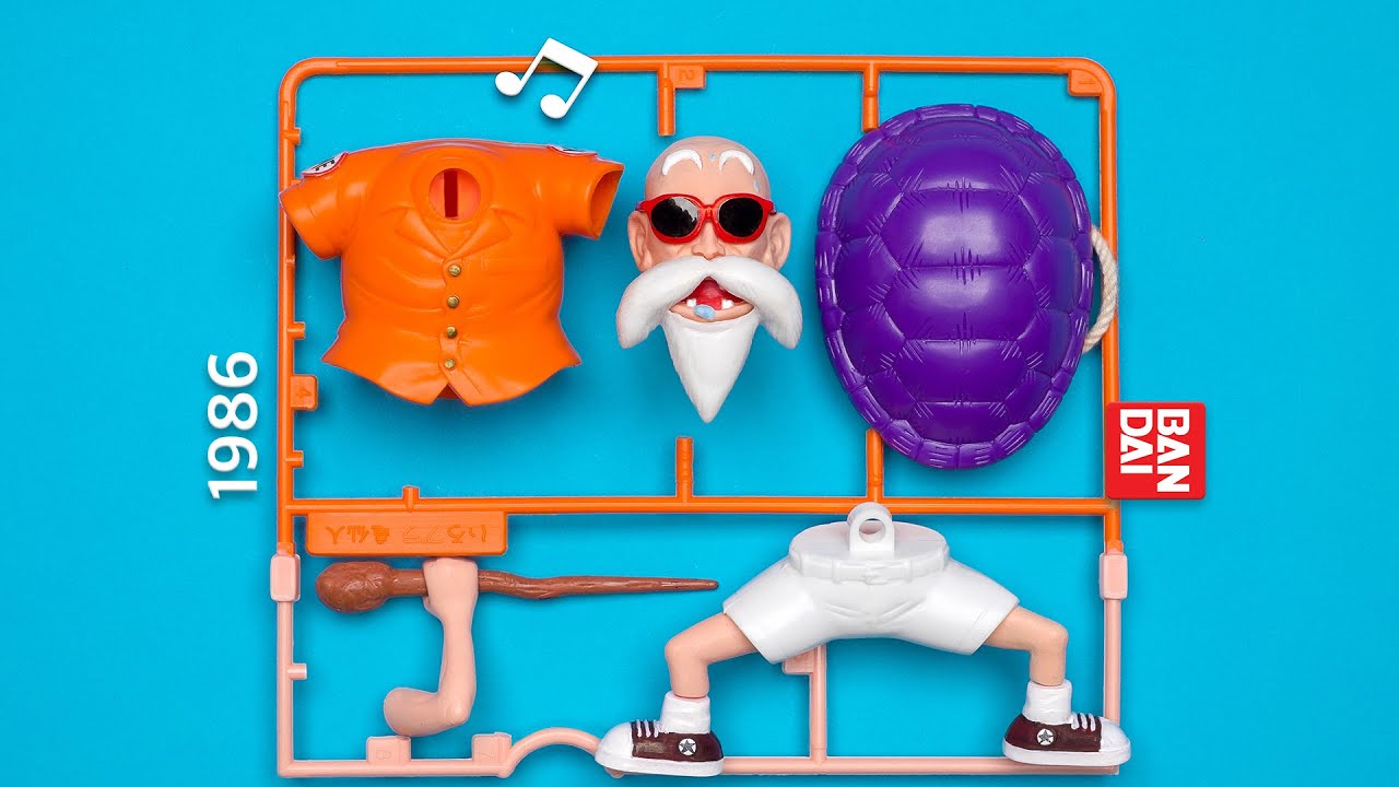 ♪Build: From 1986,Master Roshi | Dragon Ball | Satisfying beat building ...