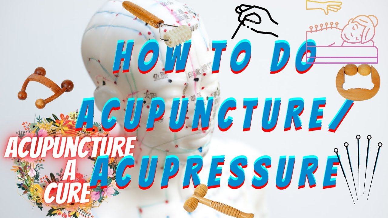 How to do acupressure | acupuncture works perform | on yourself at home ...