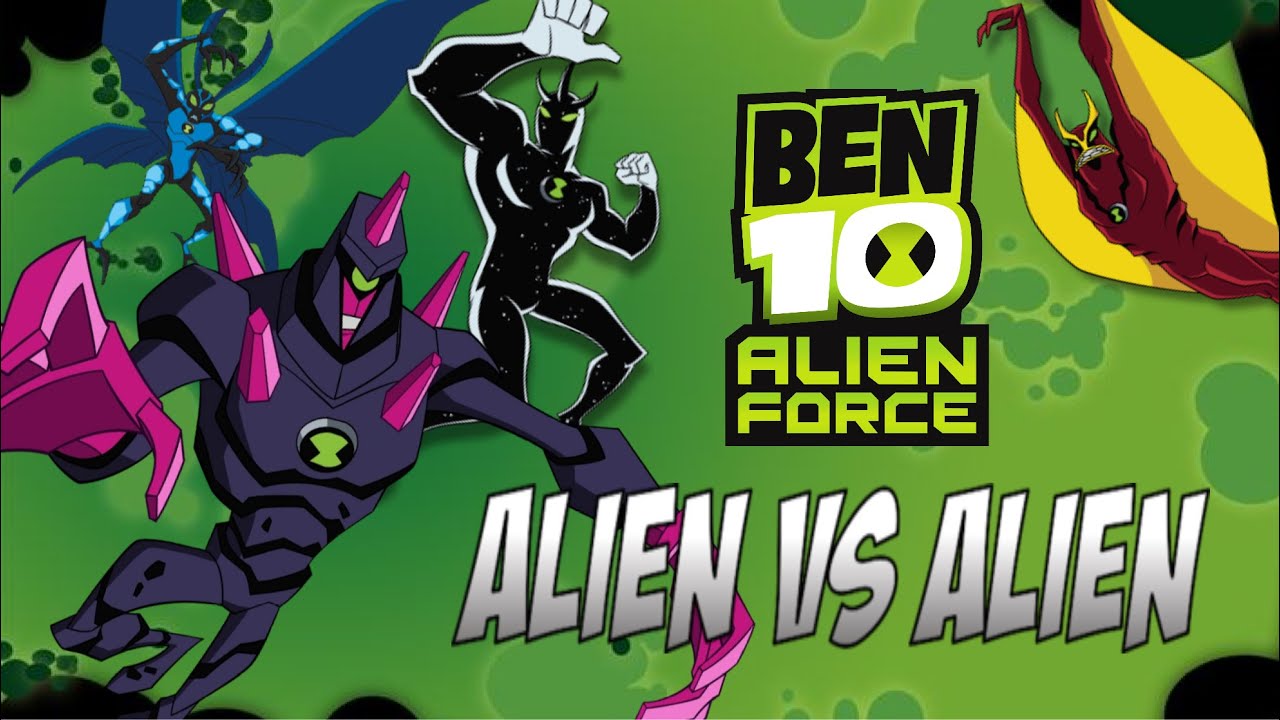 Alien Force Aliens VS Each Other (Ben 10: Alien Force) - YouTube