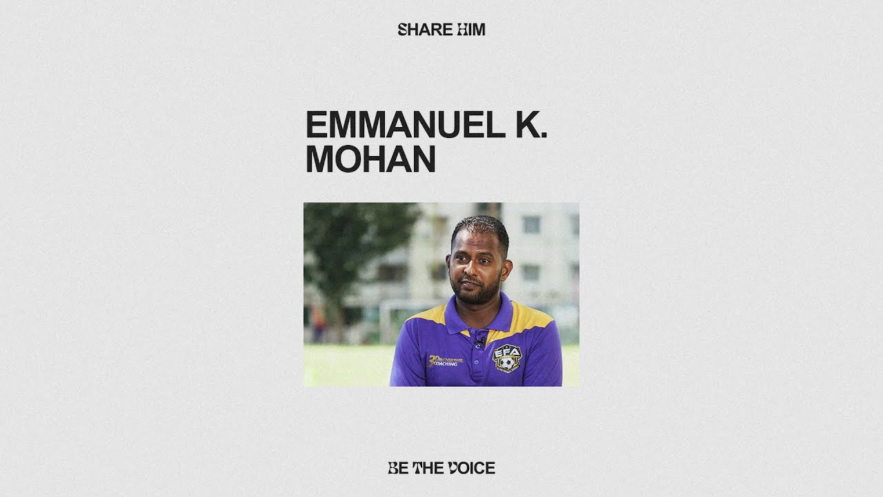Be The Voice // Emmanuel K. Mohan - YouTube