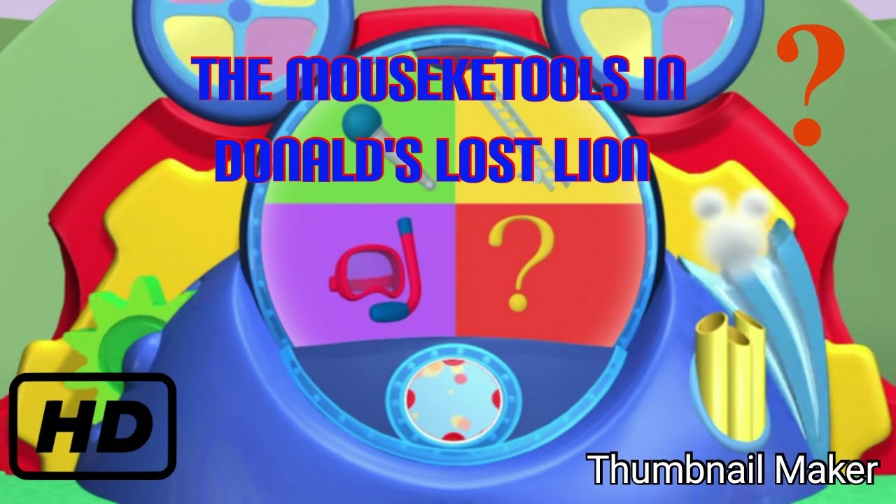 The Mouseketools In Donald's Lost Lion - YouTube