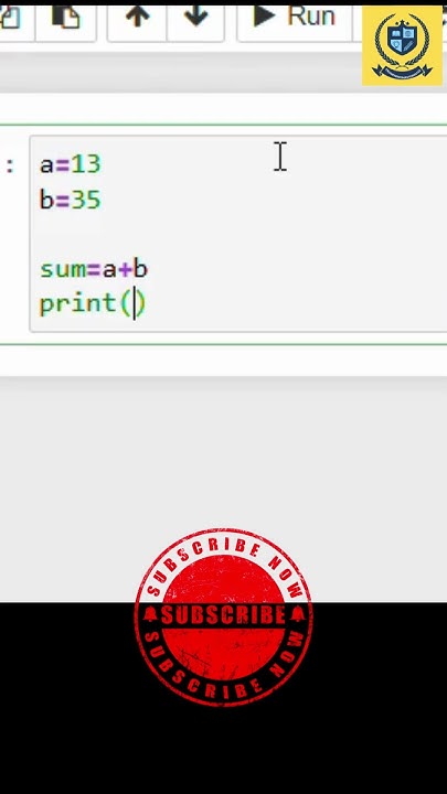 😎💻How to Write code to ADD two numbers in Python 2025 #python #engineering #gate #2025 #coding ...