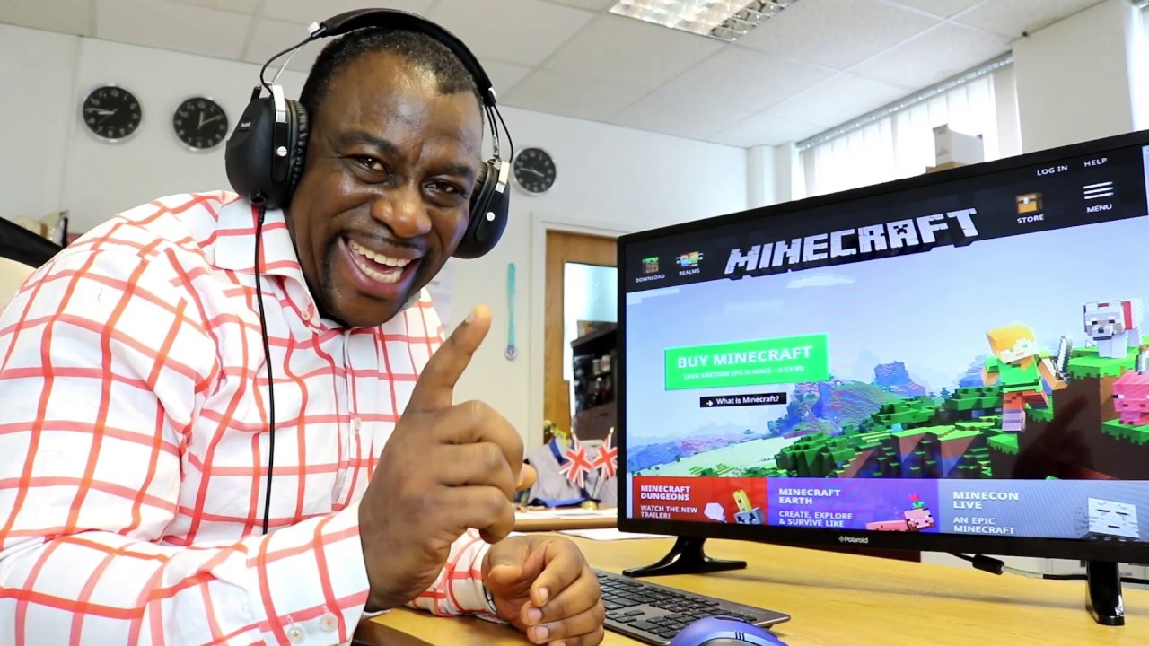 Big Man Tyrone Plays Minecraft For The First Time! - YouTube