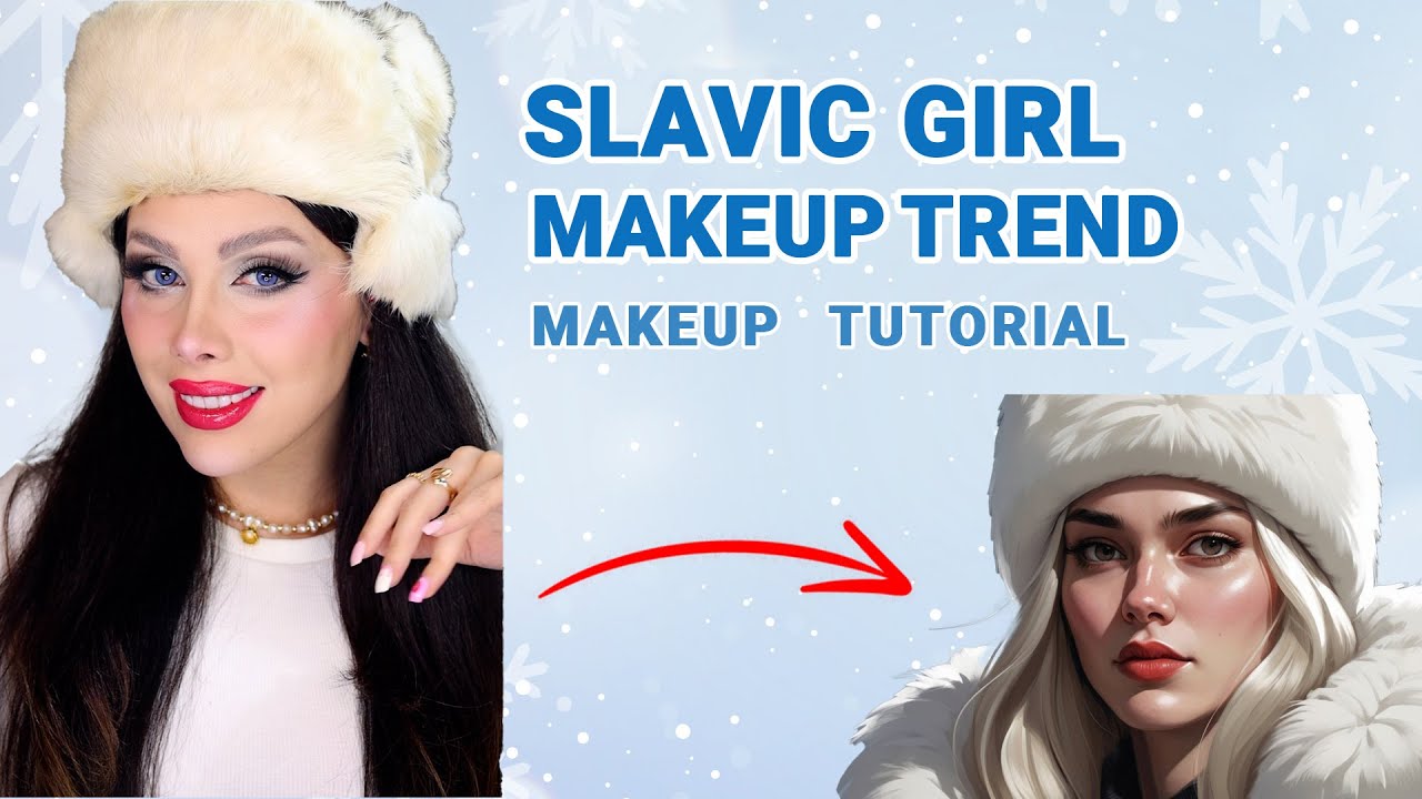 I've tried Slavic girl makeup trend ! This is how it turns out ! - YouTube