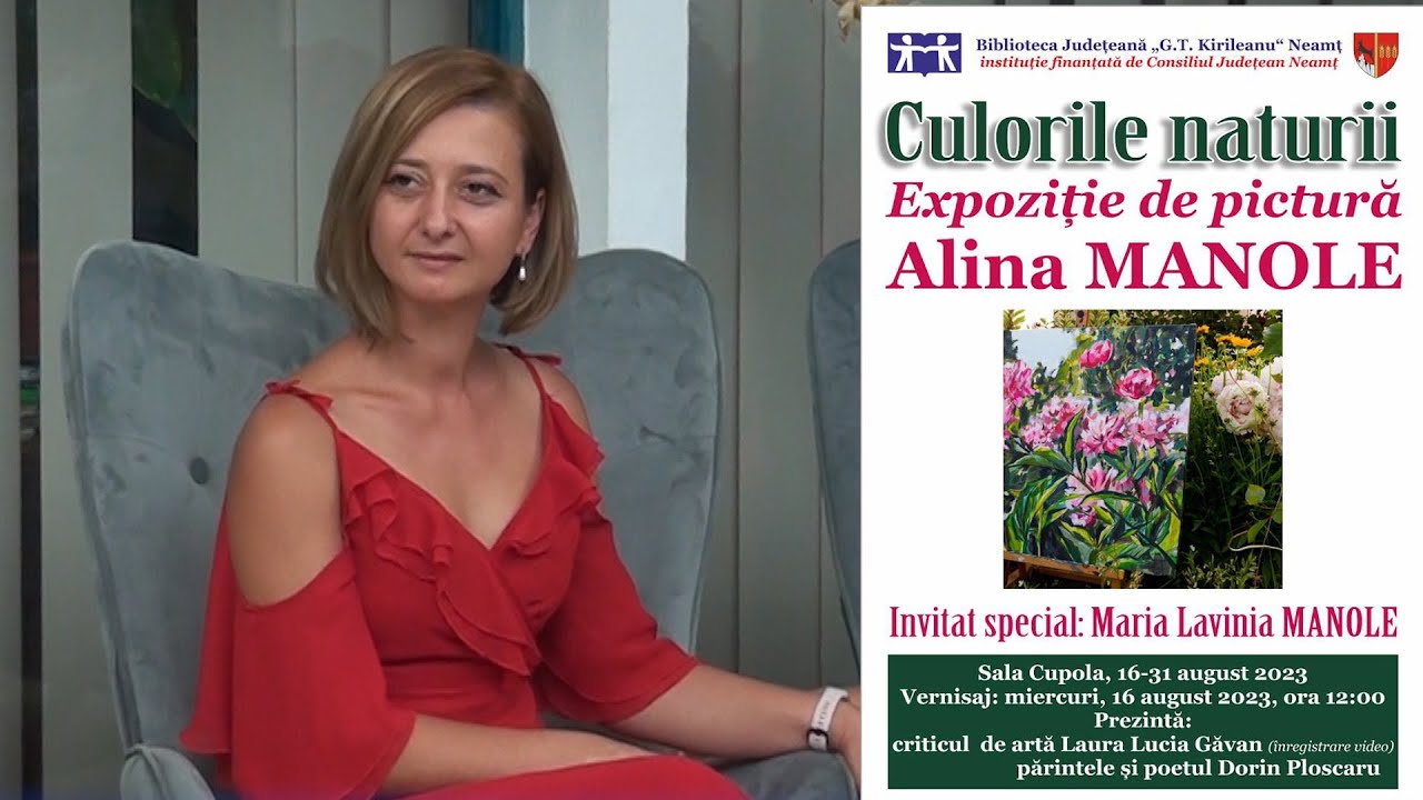 ALINA MANOLE - CULORILE NATURII, Piatra Neamţ 2023 - YouTube