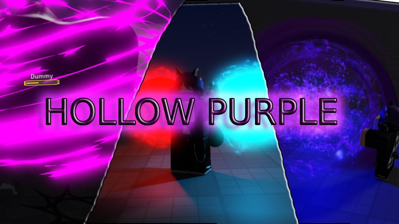 Roblox Studio / Hollow Purple REWORK [UncopyLocked] - YouTube