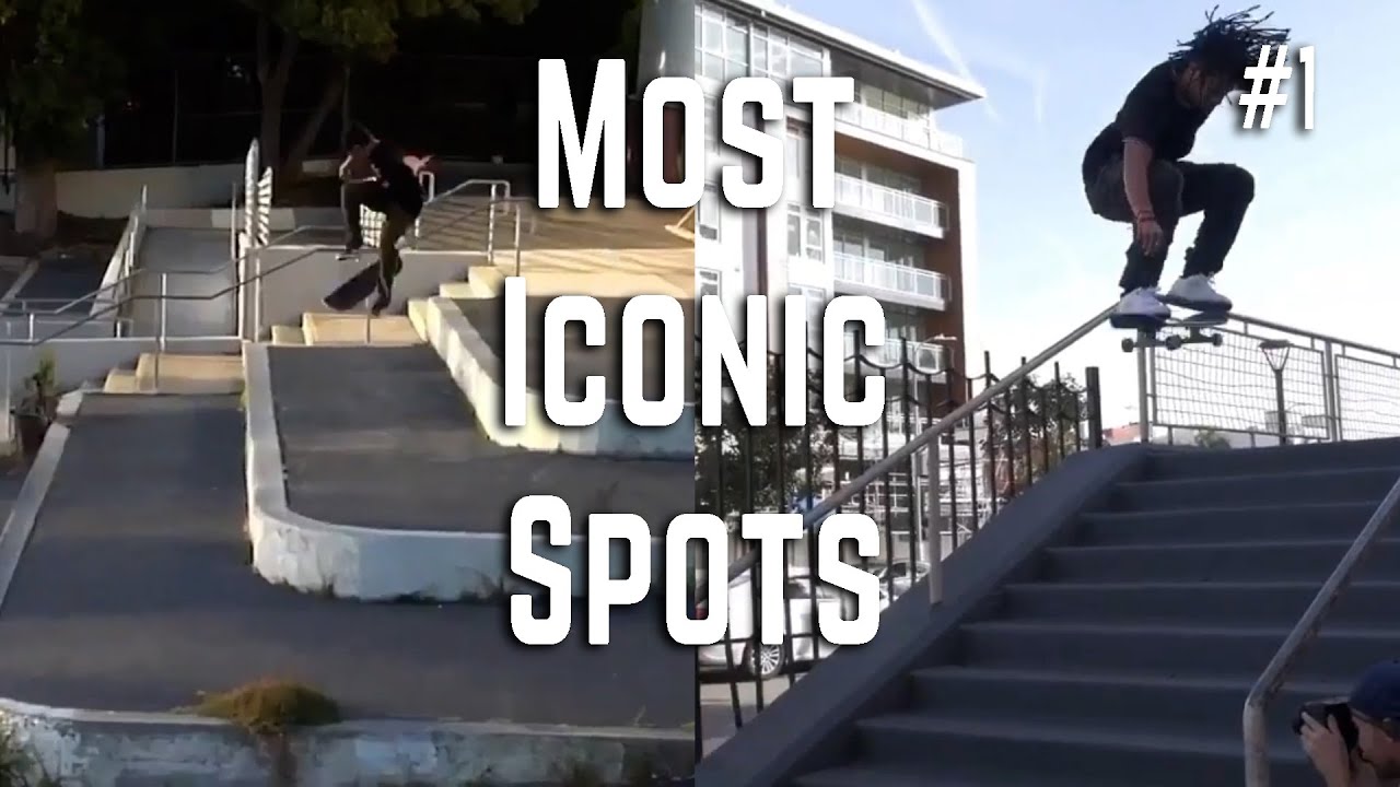 Most Iconic Skate Spots - YouTube