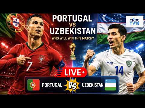 🔴FIFA World Cup 2026 LIVE: Portugal vs Uzbekistan Match | Cristiano Ronaldo | POR vs UZB Match |N18G