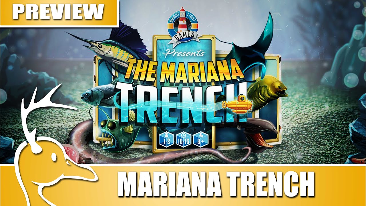 The Mariana Trench - A 1-2 Player Deep Dive - (Quackalope Preview ...