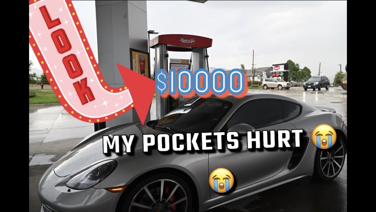 HOW MUCH DOES IT COST TO FILL UP MY PORSCHE ! SEND HELP 😭 - YouTube